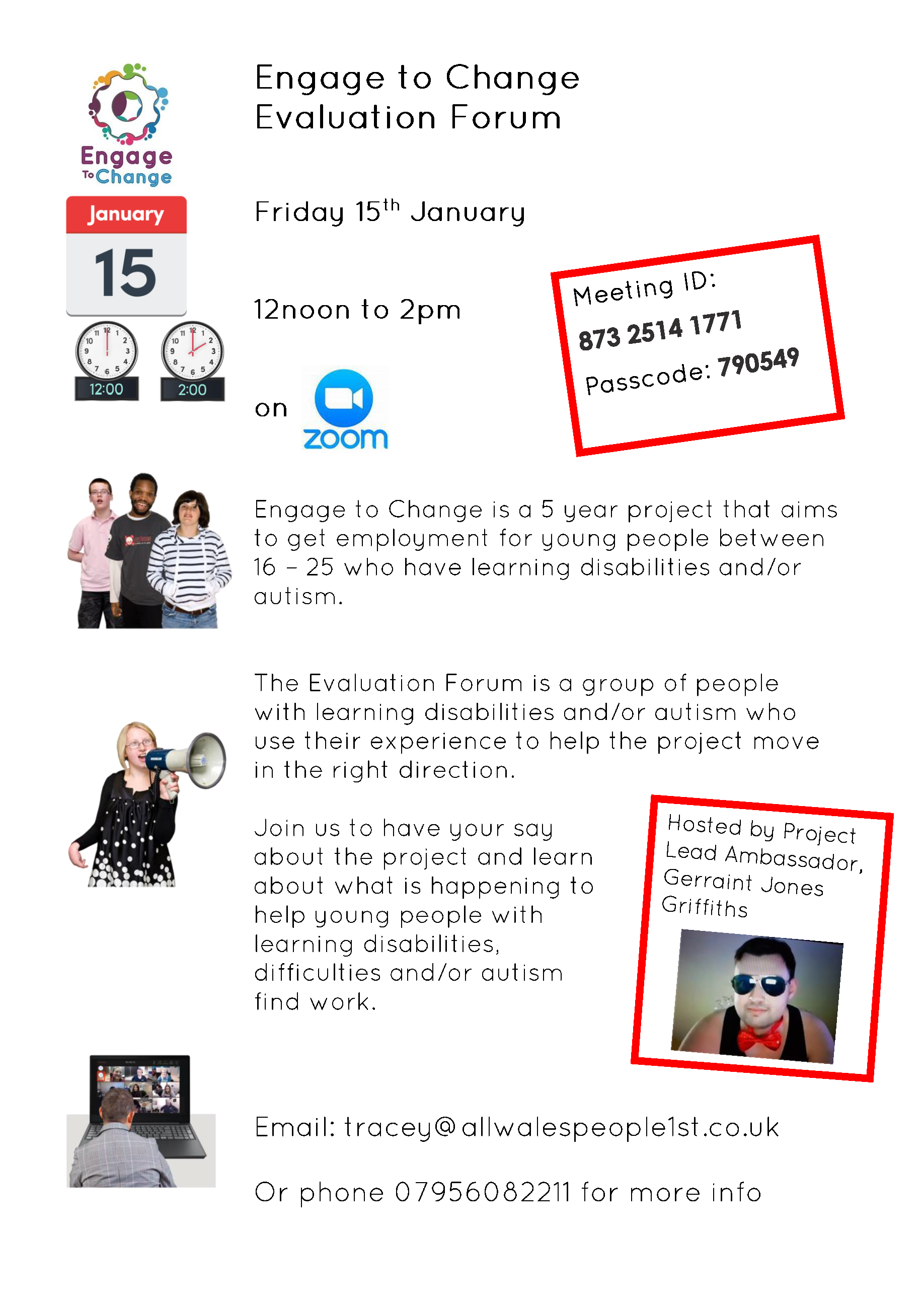 Engage to Change evaluation forum - Engage to Change